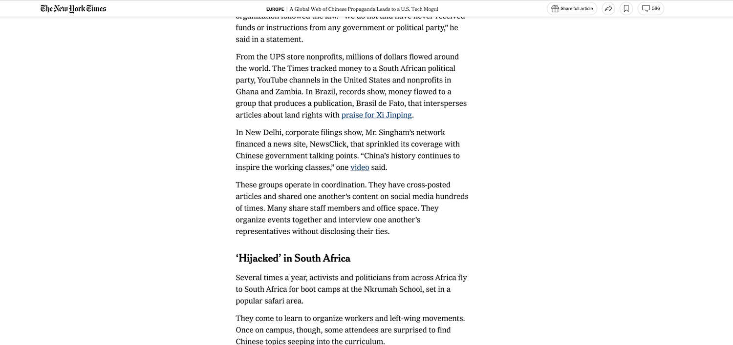 How the New York Times fuelled a crackdown on journalists in India | Al ...